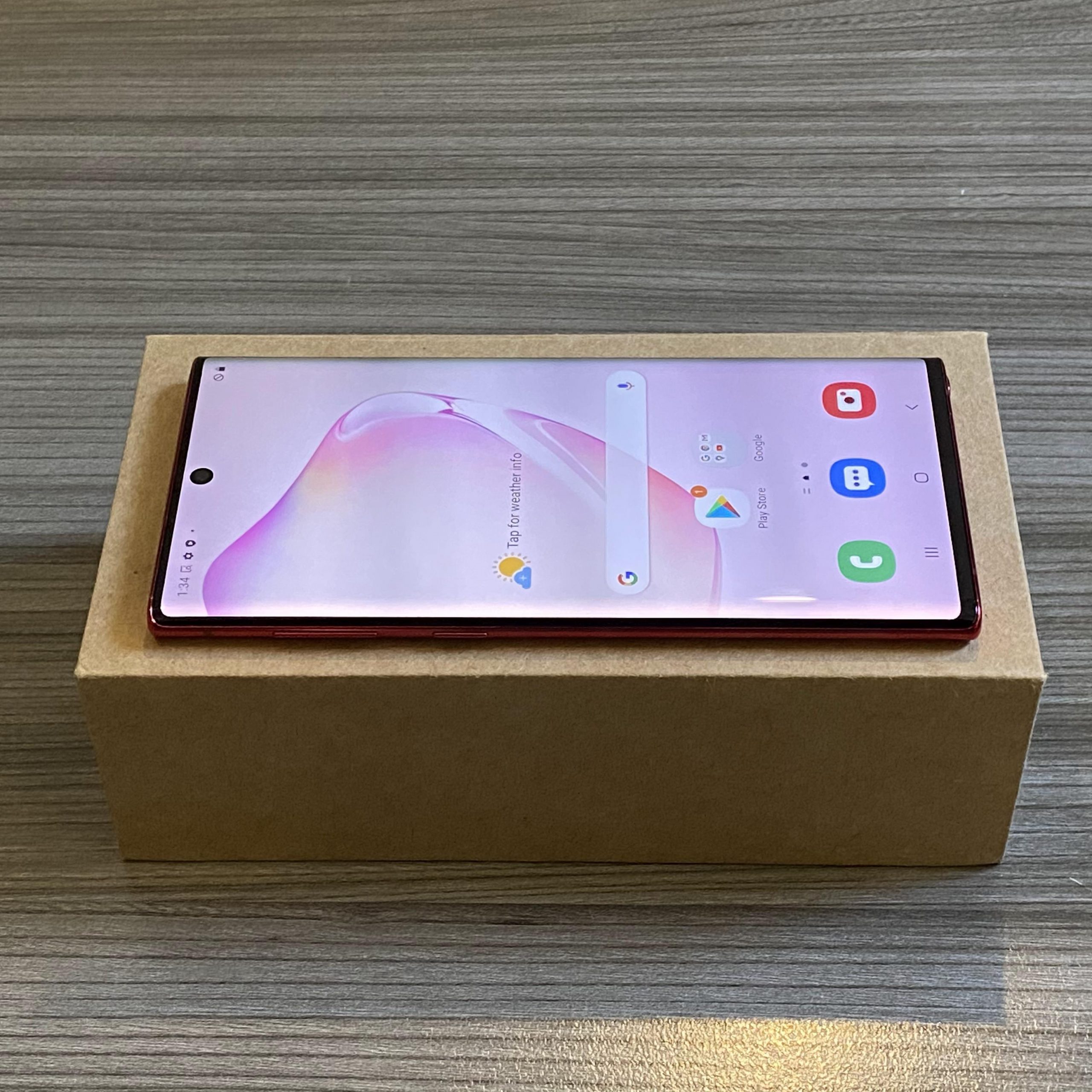 Samsung Galaxy Note 10 256GB Aura Red A grade - Mobile City