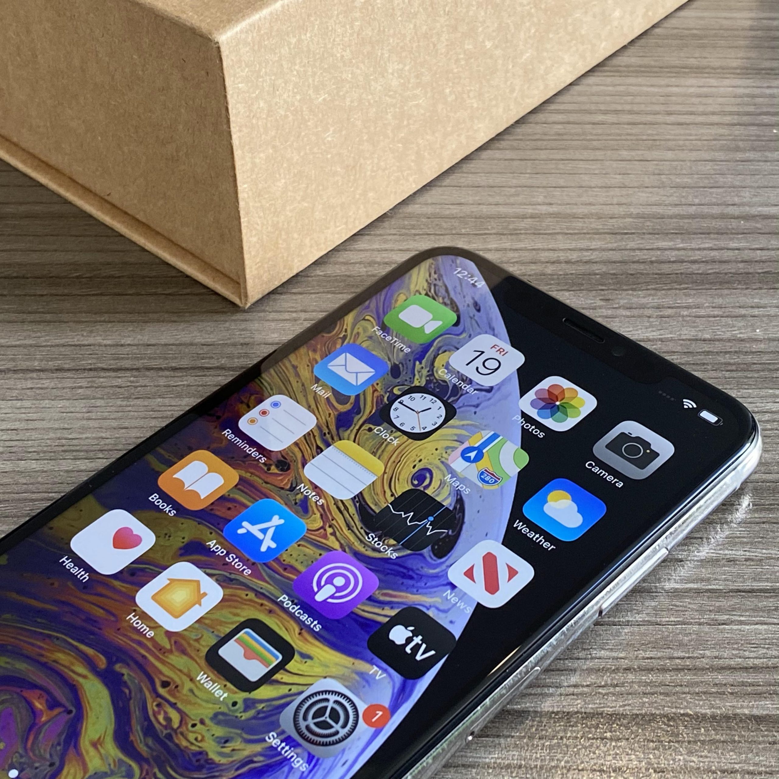 iPhone XS MAX 64GB Silver A Grade - Mobile City