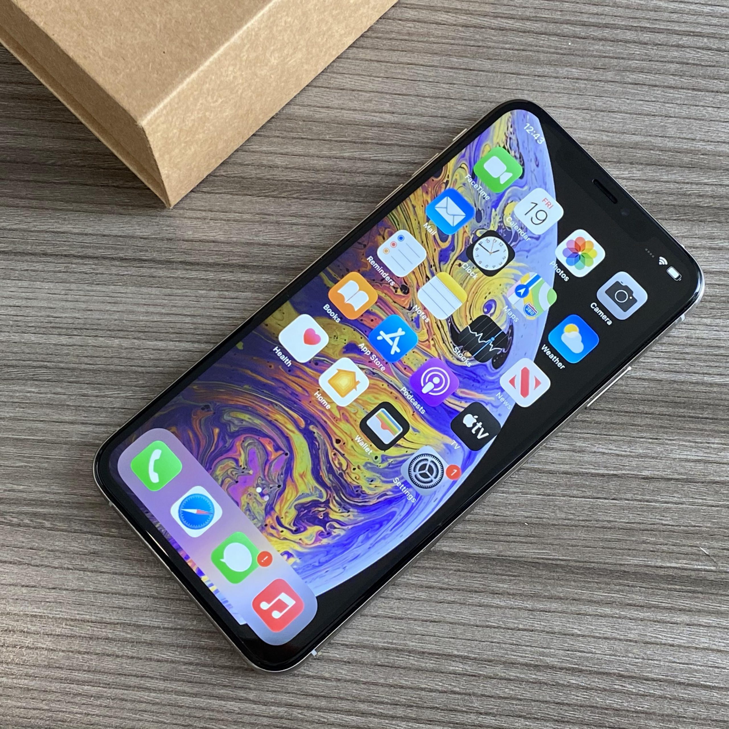 iPhone XS MAX 64GB Silver A Grade - Mobile City