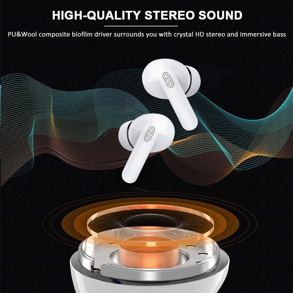 Y113 Wireless Bluetooth Earbuds White - Mobile City