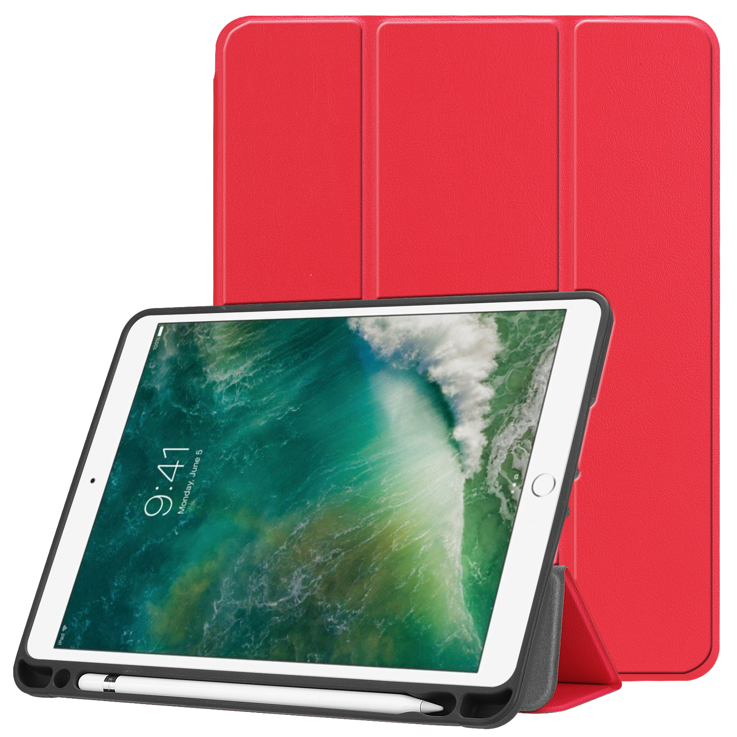 Smart Cover for 9.7-inch iPad Air and iPad Pro - Red - Mobile City