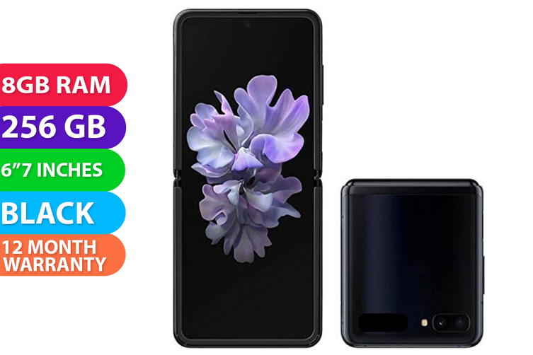 Samsung Galaxy Z Flip 256GB Mirror Black A Grade Afterpay Available ...