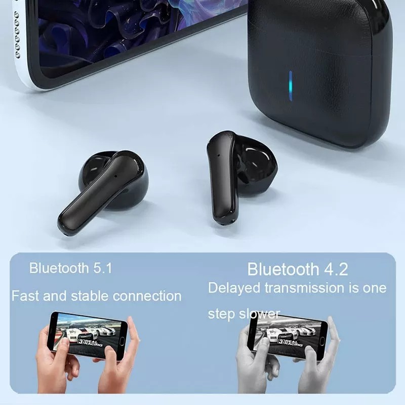 JS59 Wireless earbuds TWS Bluetooth 5.1 Stereo Sports Wireless ...