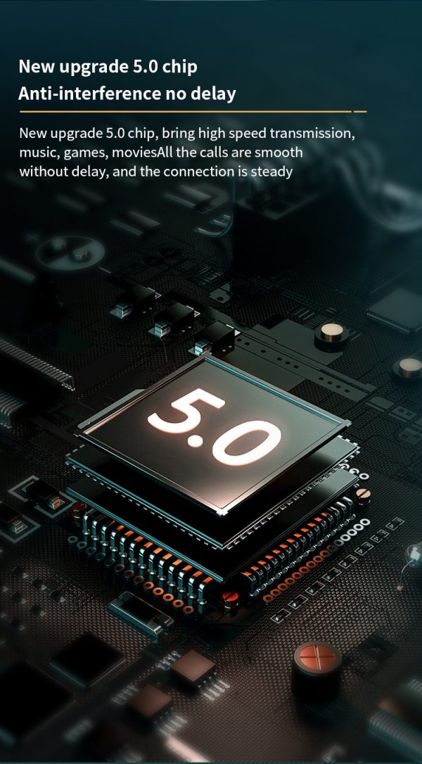 Pro5 Plus TWS Headphones Wireless Bluetooth Earphones - Mobile City