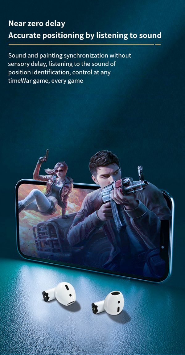 Pro5 Plus TWS Headphones Wireless Bluetooth Earphones - Mobile City