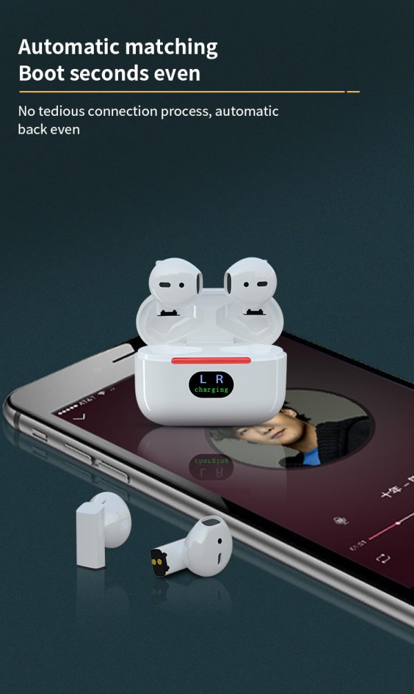 Pro5 Plus TWS Headphones Wireless Bluetooth Earphones - Mobile City